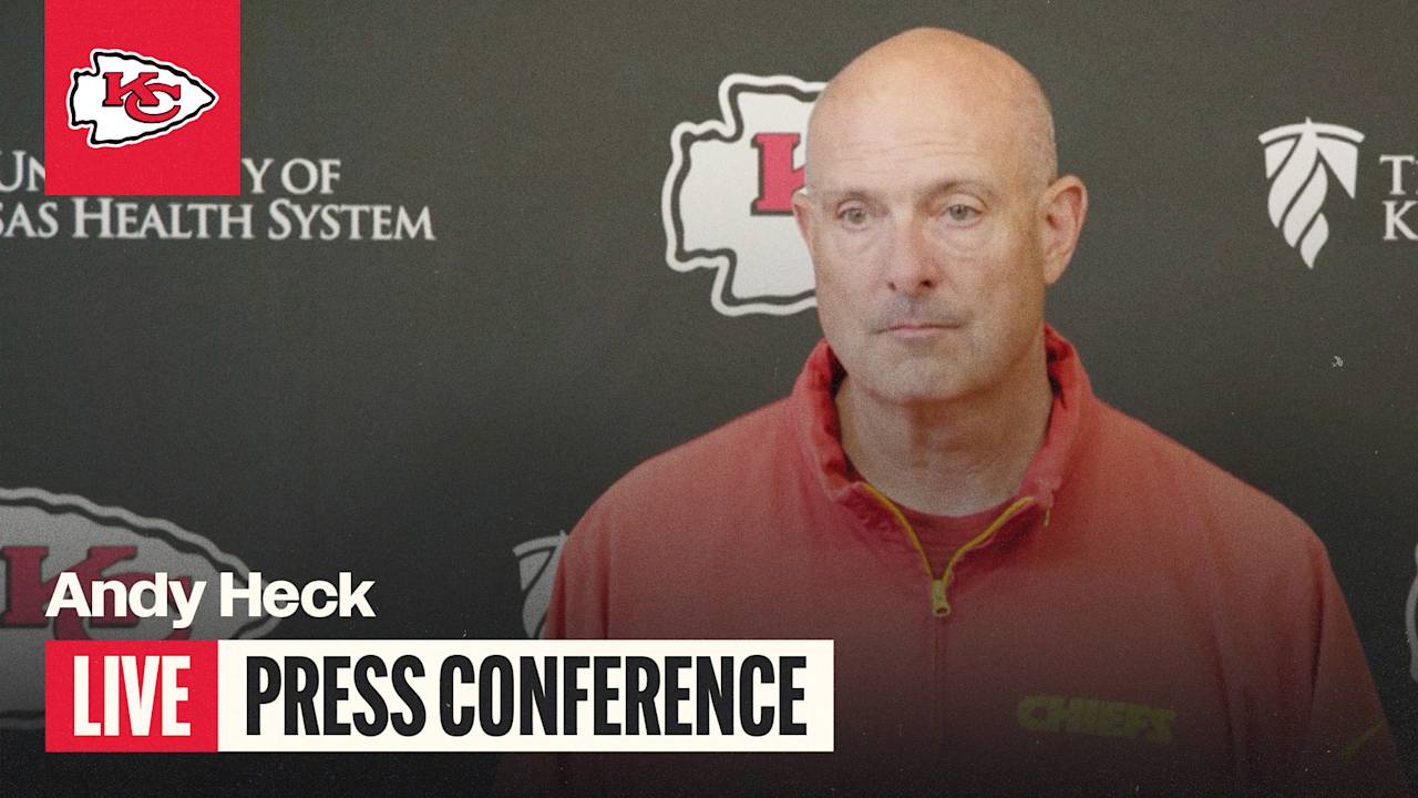 Kansas City Chiefs offensive line coach Andy Heck on Josh Simmons ...