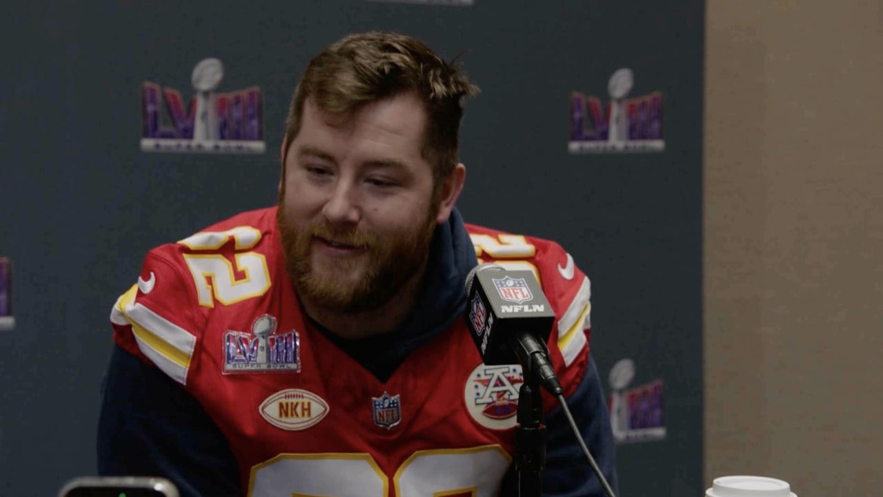 Joe Thuney: "I've just been really fortunate" | Super Bowl LVIII Press ...