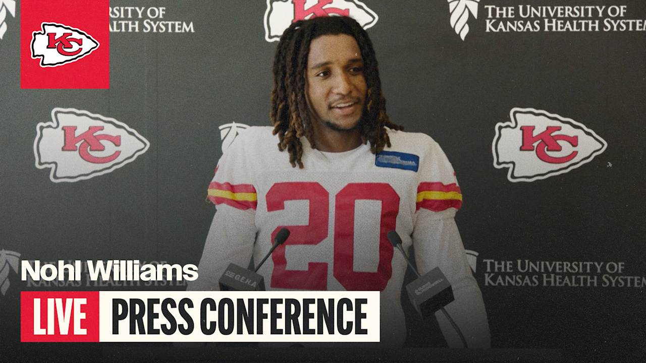 Kansas City Chiefs Cornerback Nohl Williams: 'I'm Getting More ...