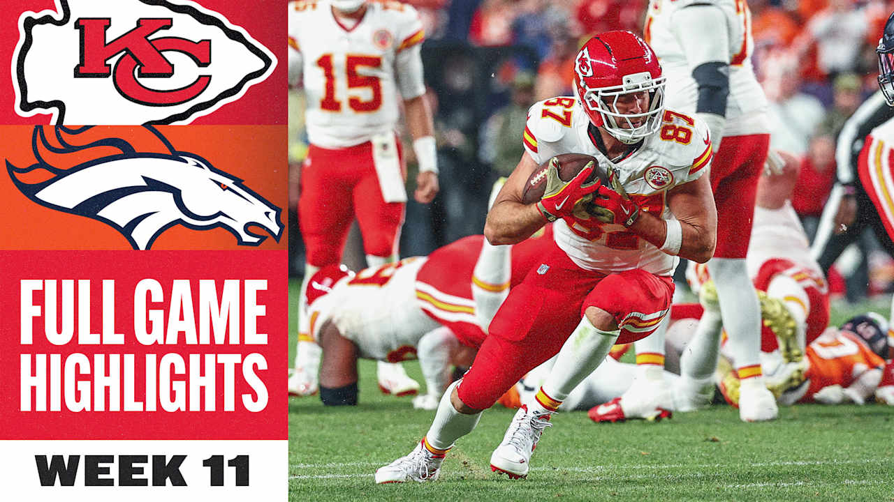 Full Game Highlights from Week 11 | Kansas City Chiefs vs. Denver Broncos