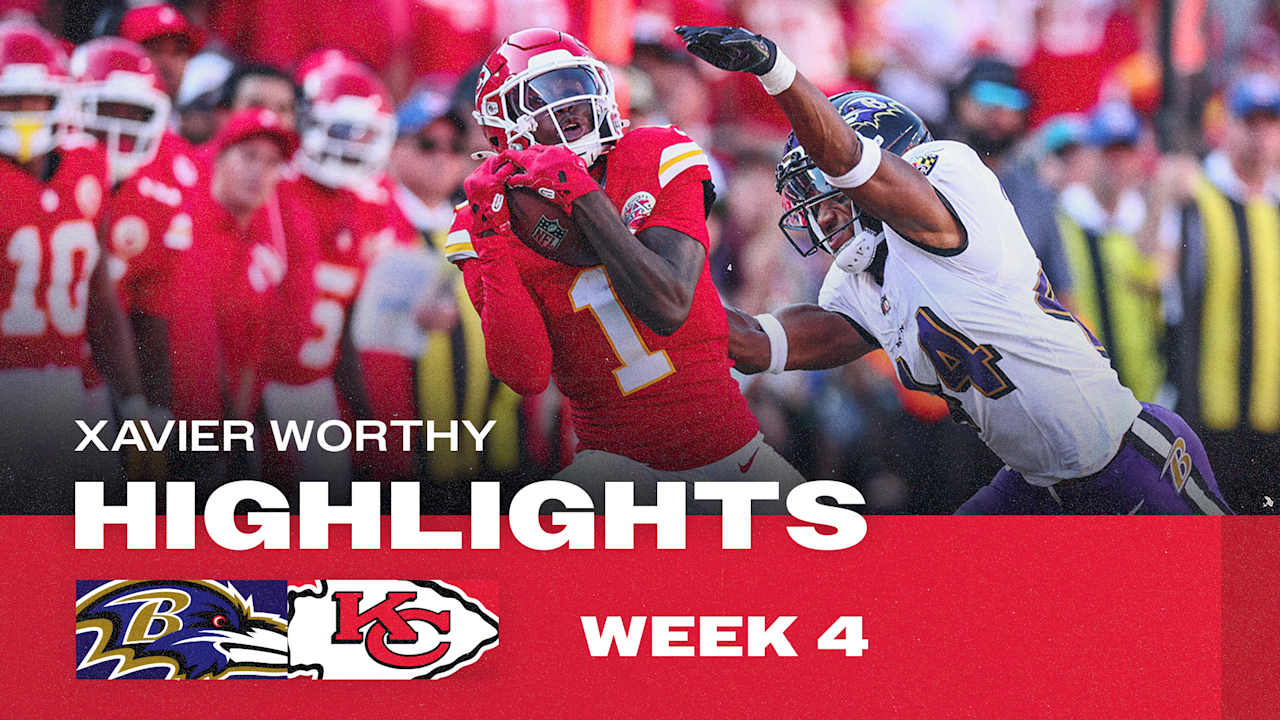 Wide Receiver Xavier Worthy's Best Plays from 121-Yard Game in Week 4 ...