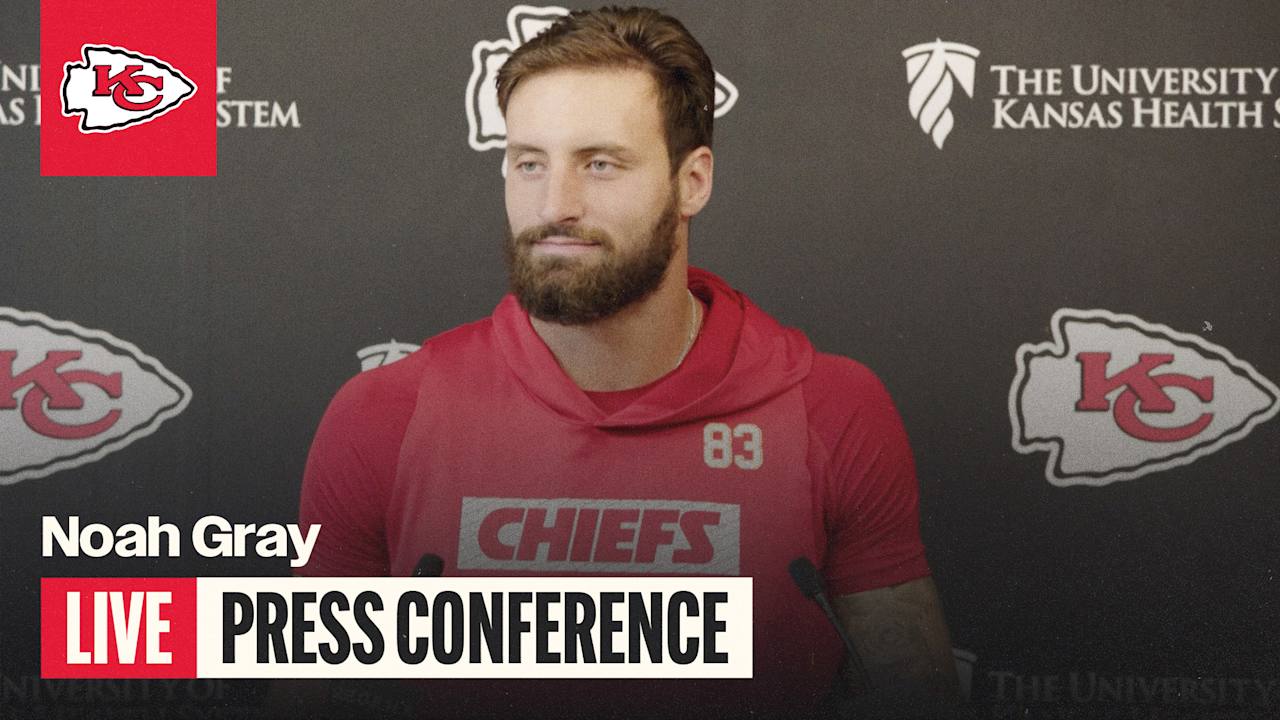 Kansas City Chiefs Tight End Noah Gray on Oppportunity to Play in ...