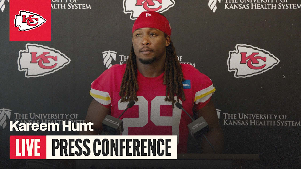 Kansas City Chiefs running back Kareem Hunt: 'It Takes All of Us to Get ...