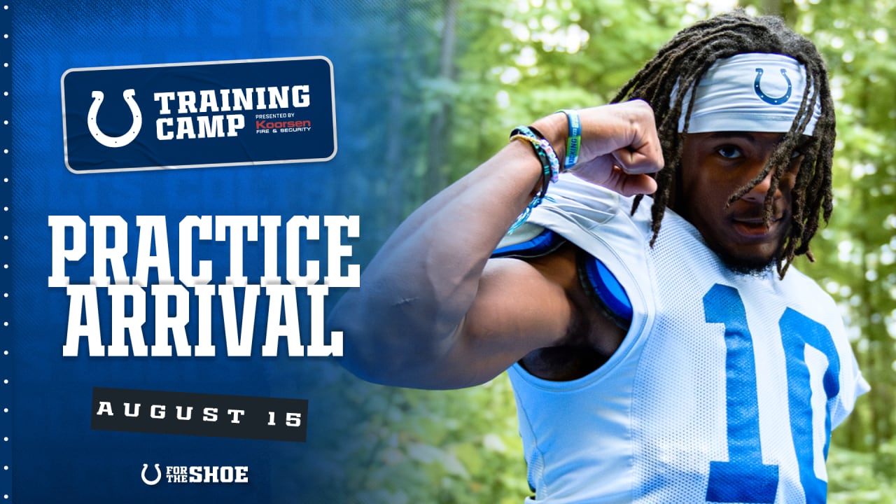 2024 Colts Training Camp: Practice arrival, August 15