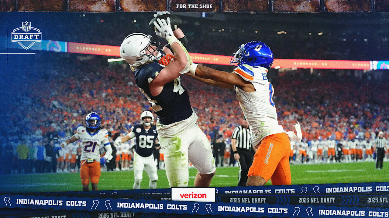 2025 NFL Draft: Colts stay patient and land versatile, physical Penn State tight end Tyler Warren