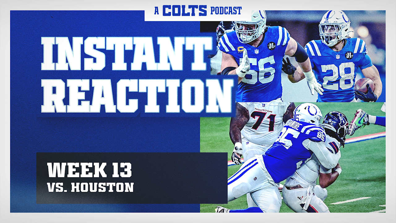 Colts drop first home game of season with loss to Texans | Instant Reaction
