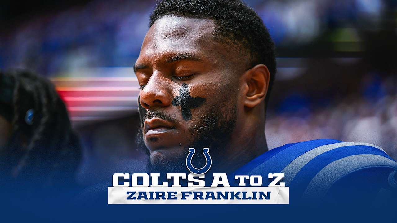 Colts A to Z: Zaire Franklin