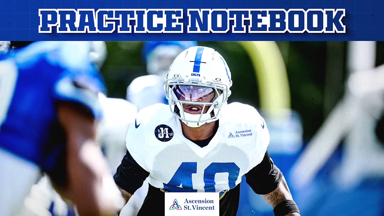 Colts open 21-day practice window for CB Jaylon Jones to return from ...
