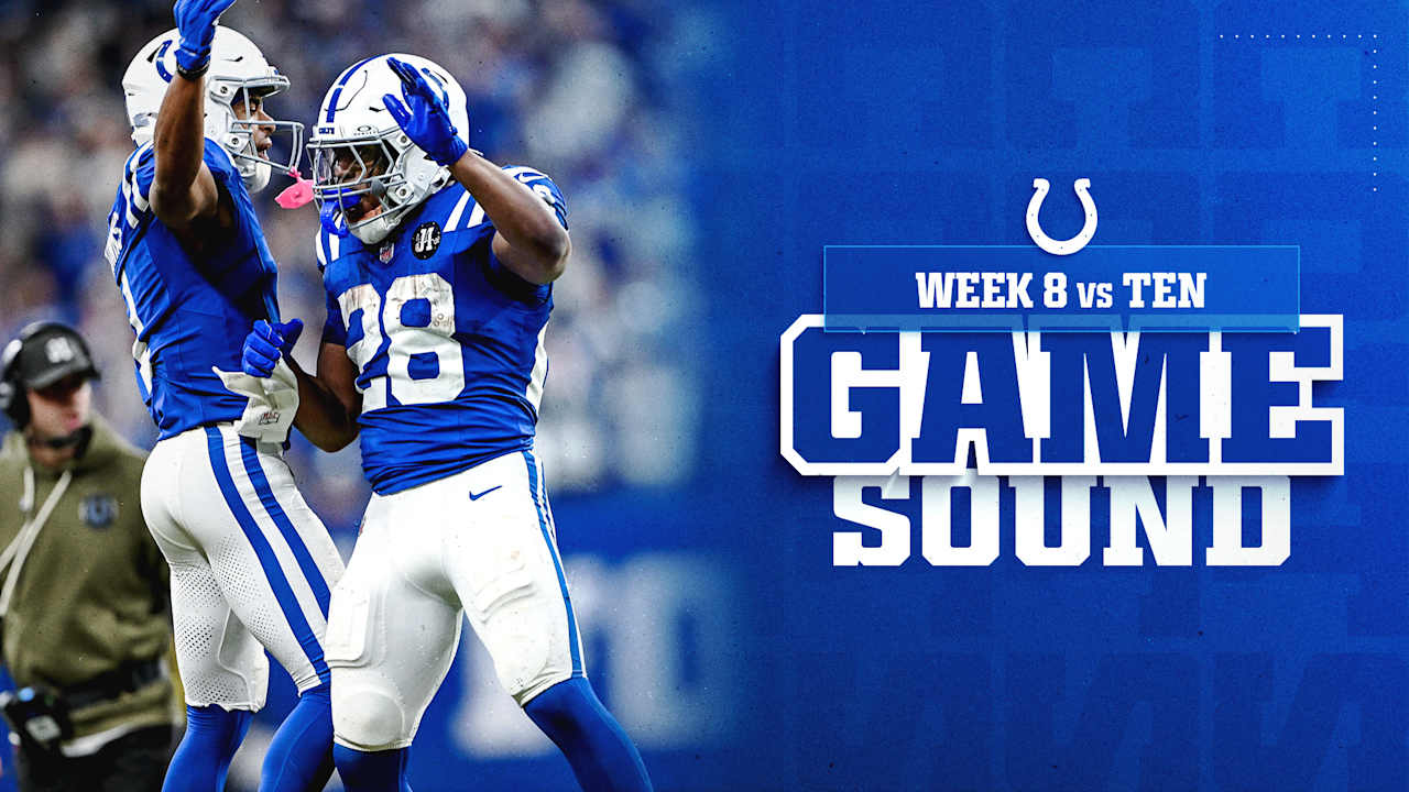 Game Sound: Colts vs. Titans | Week 8