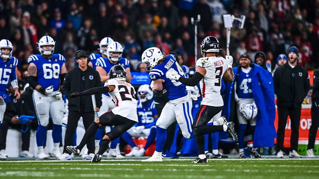 HIGHLIGHT | Tyler Warren's over-the-shoulder grab