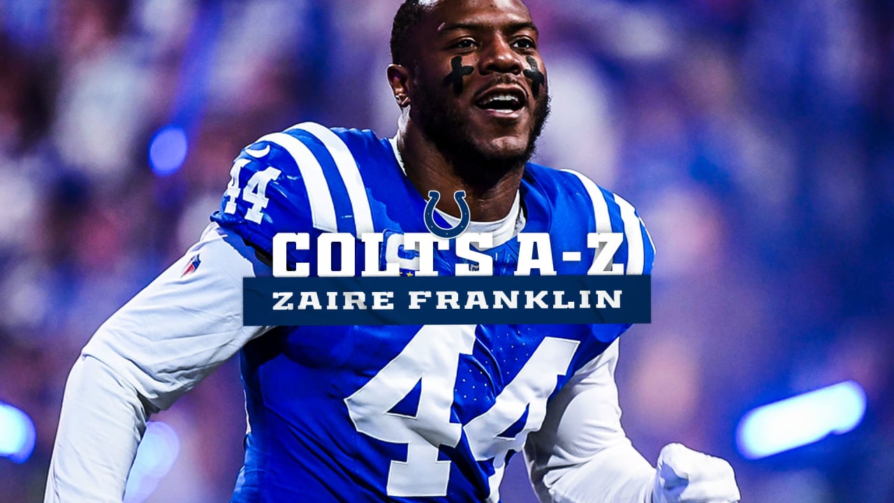 Colts A to Z: Zaire Franklin