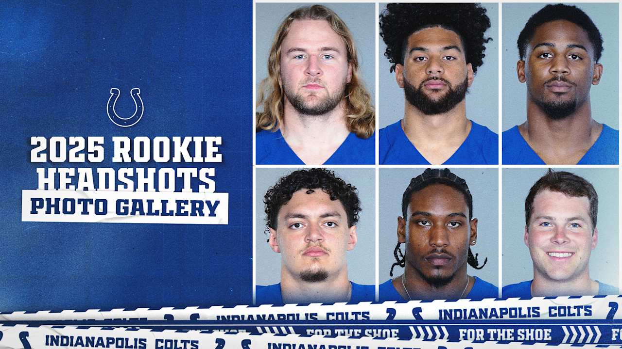 First Look: 2025 Rookie Minicamp headshots