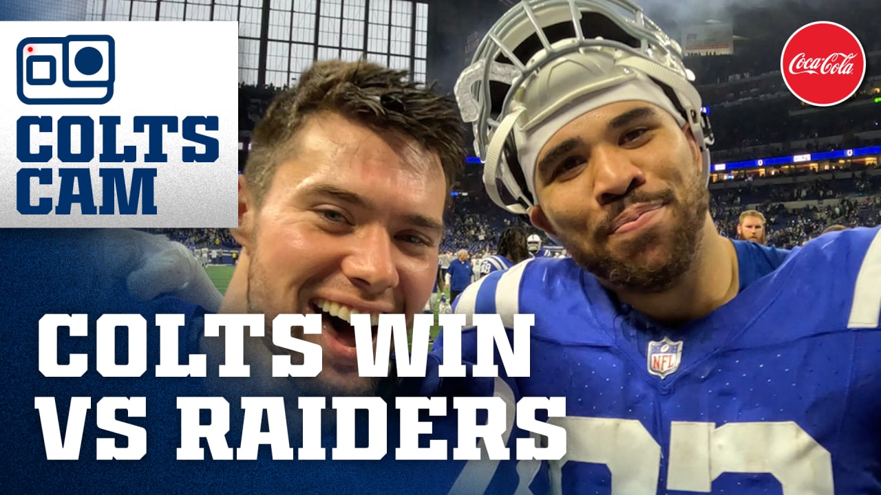 Colts Cam: Victory over the Raiders