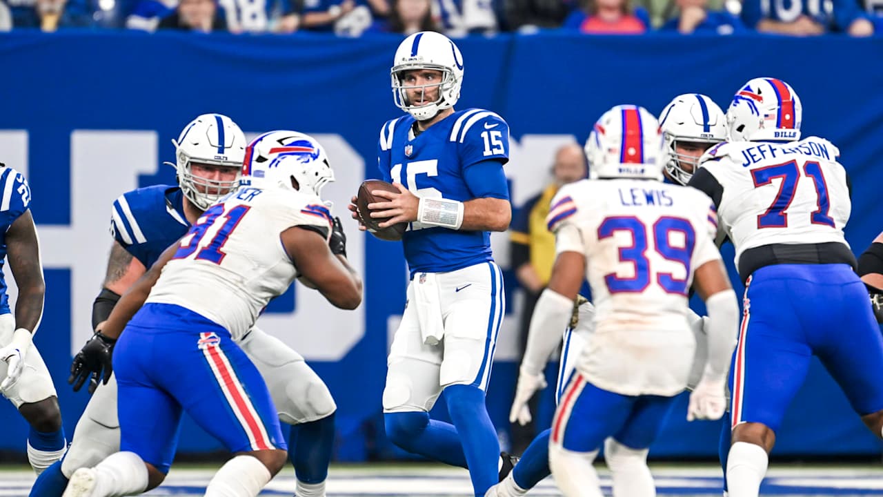 Turnovers sink Colts in Week 10 loss to Bills
