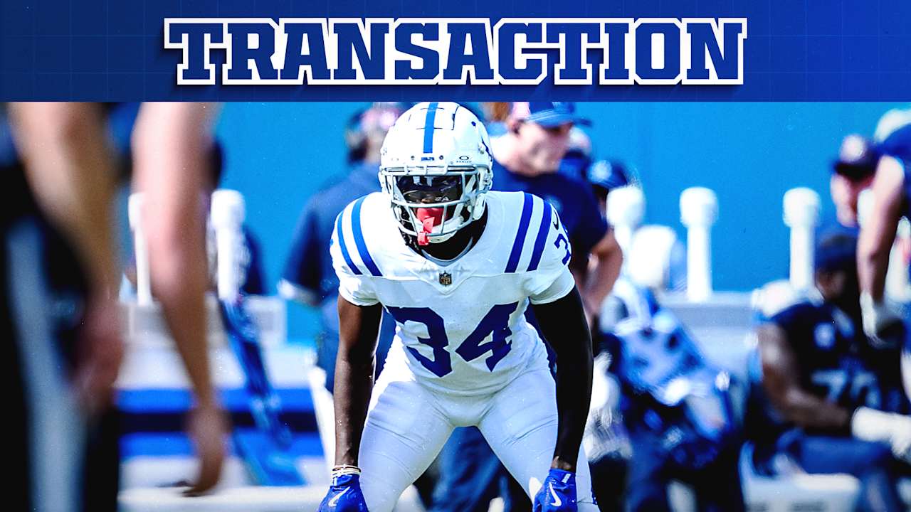 Colts sign CB David Long Jr. to practice squad