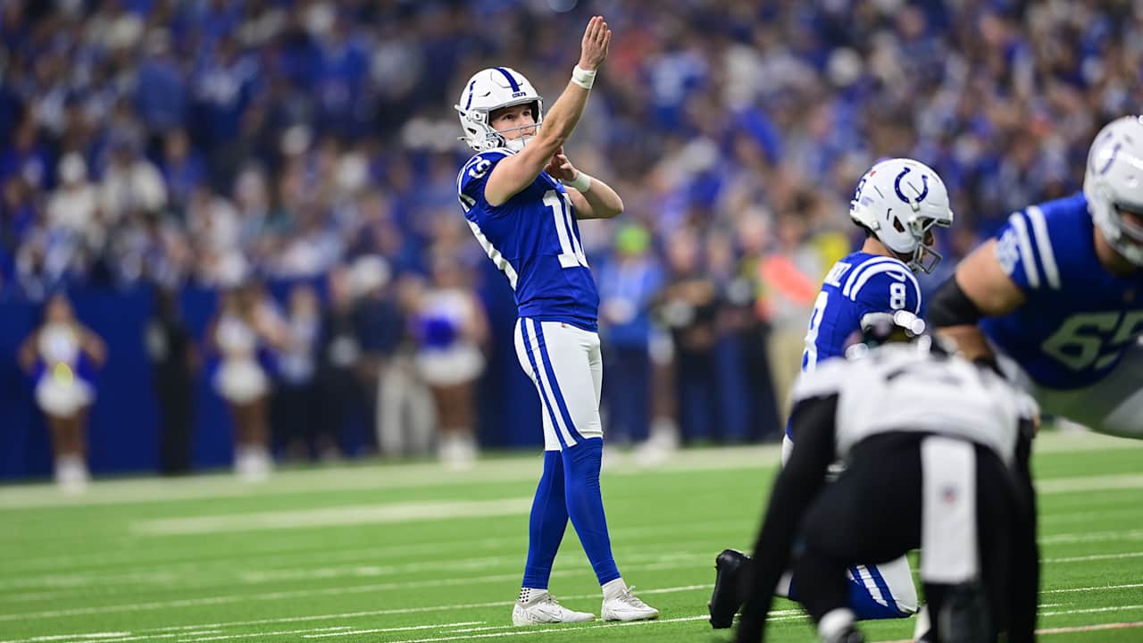 HIGHLIGHT | Blake Grupe's 33-yard FG opens up scoring in Week 17 for Indy