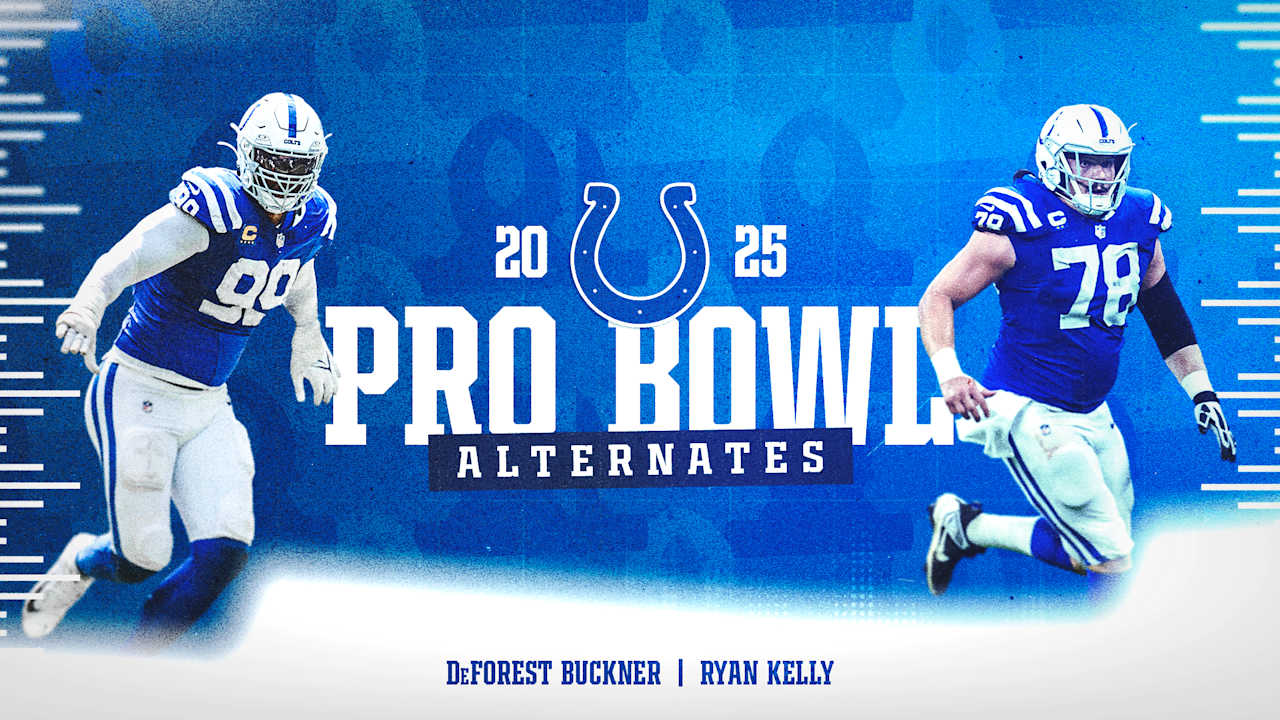 Colts DT DeForest Buckner, C Ryan Kelly named 2025 Pro Bowl alternates