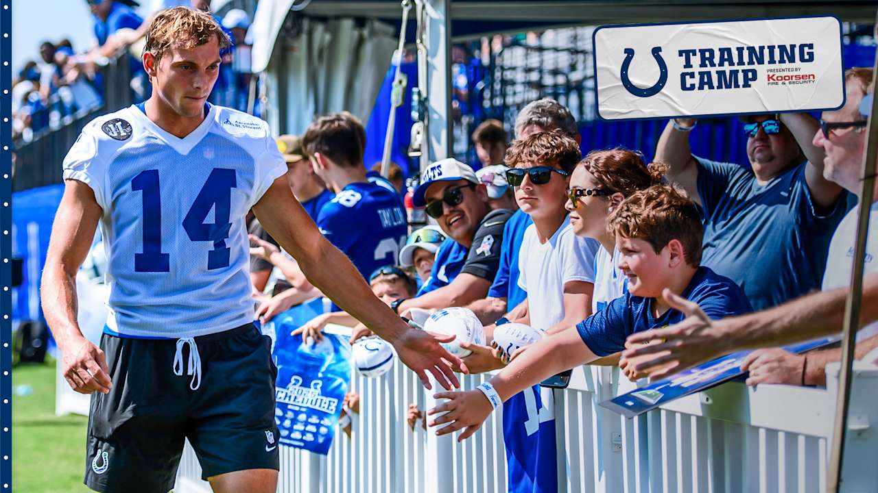 2025 Colts Training Camp: Best of fans and week one highlights