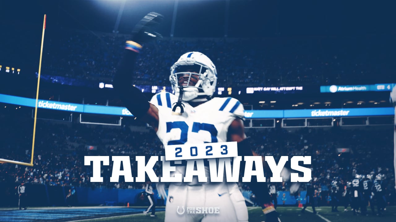 Every takeaway from the Colts' 2023 season