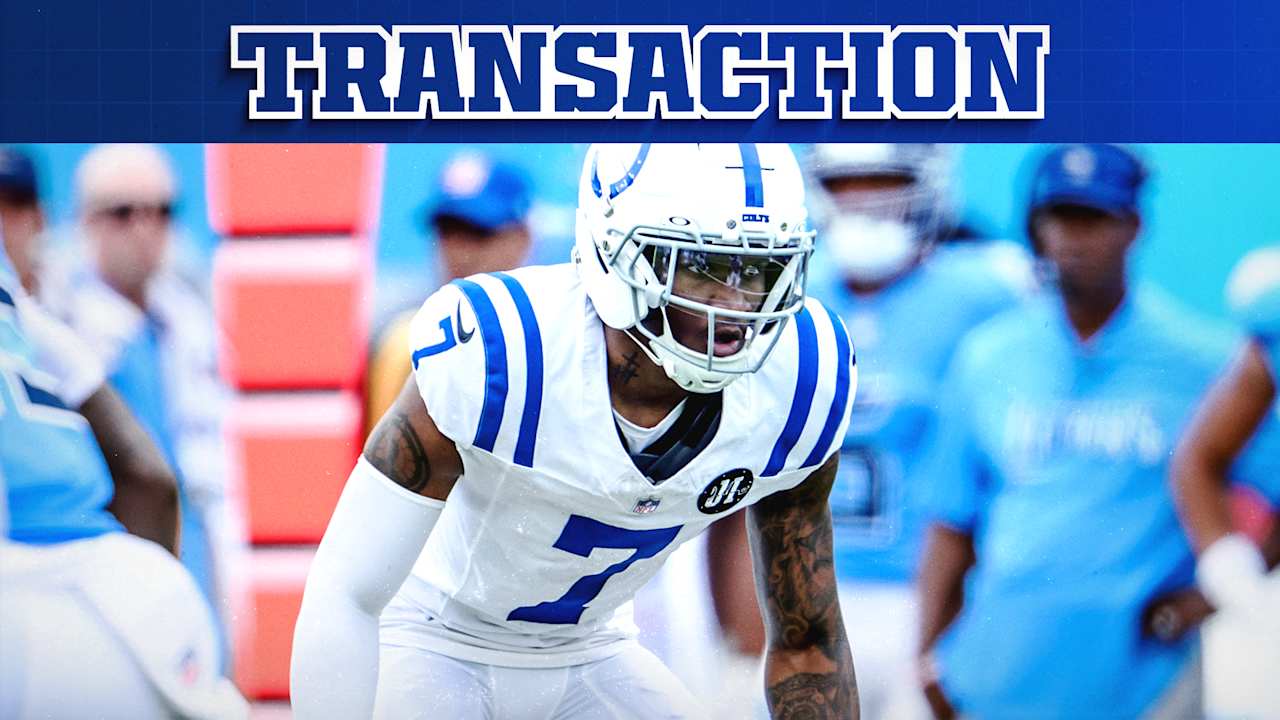 Colts place CB Charvarius Ward Sr. on injured reserve, sign RB Ameer ...