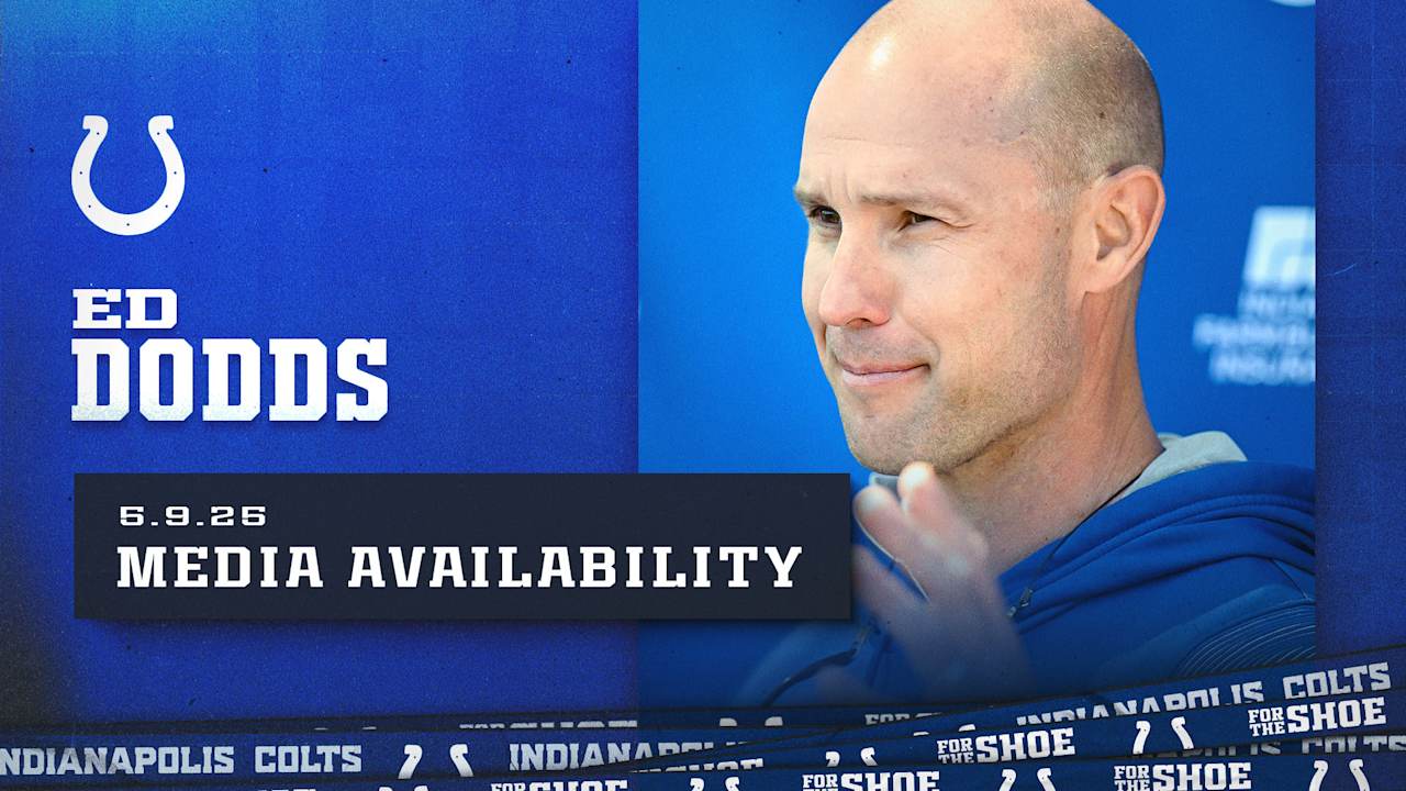 Ed Dodds: Rookie minicamp media availability, May 9