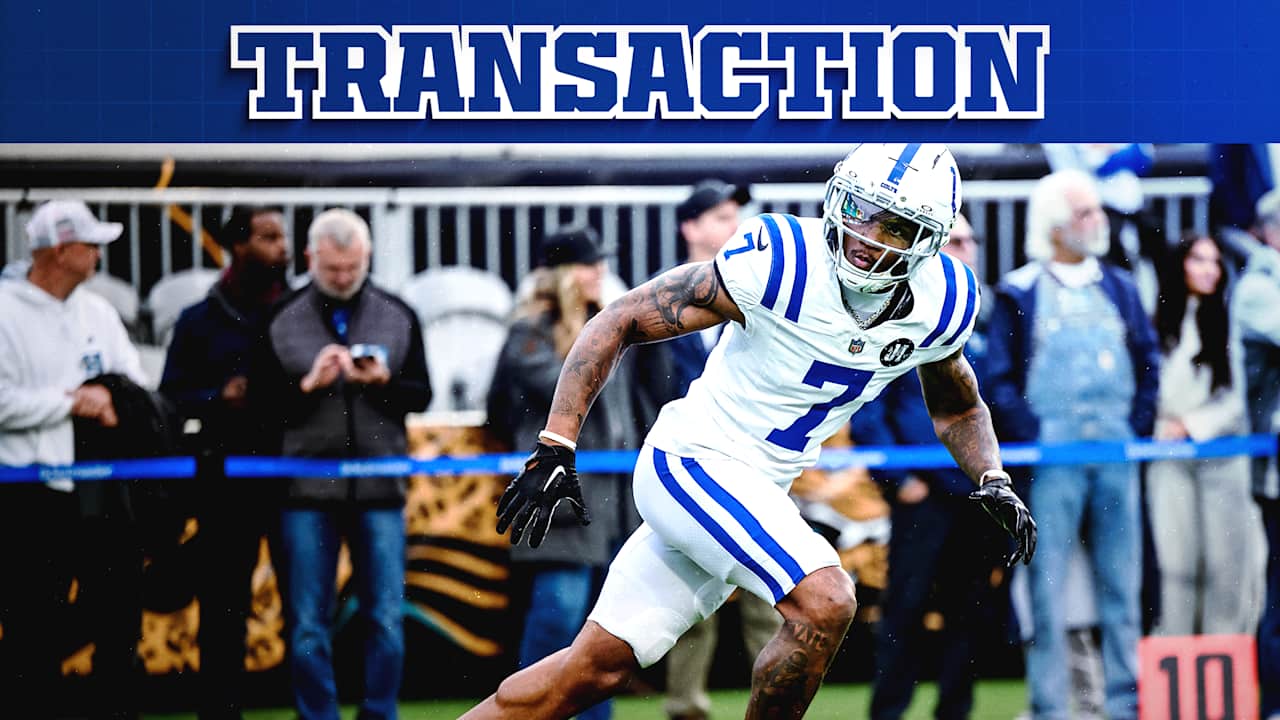 Colts place CB Charvarius Ward Sr. on injured reserve, sign K Blake ...