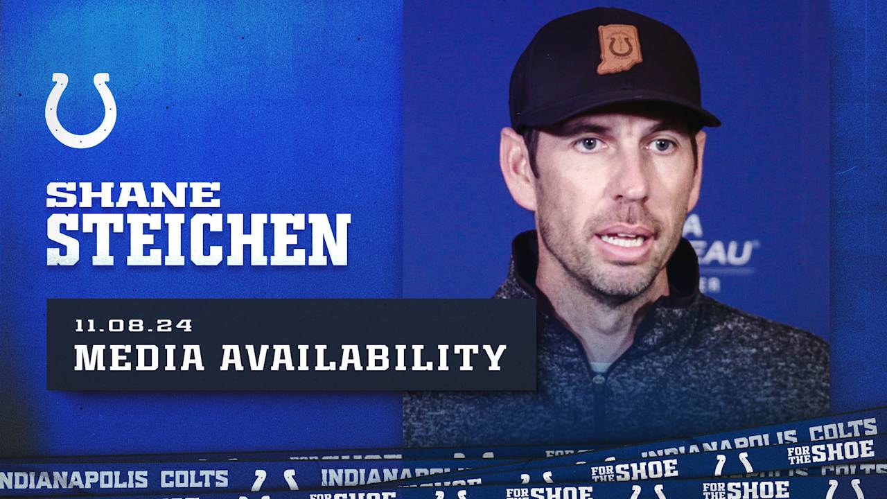 Shane Steichen: Week 10 final update, Colts vs. Bills