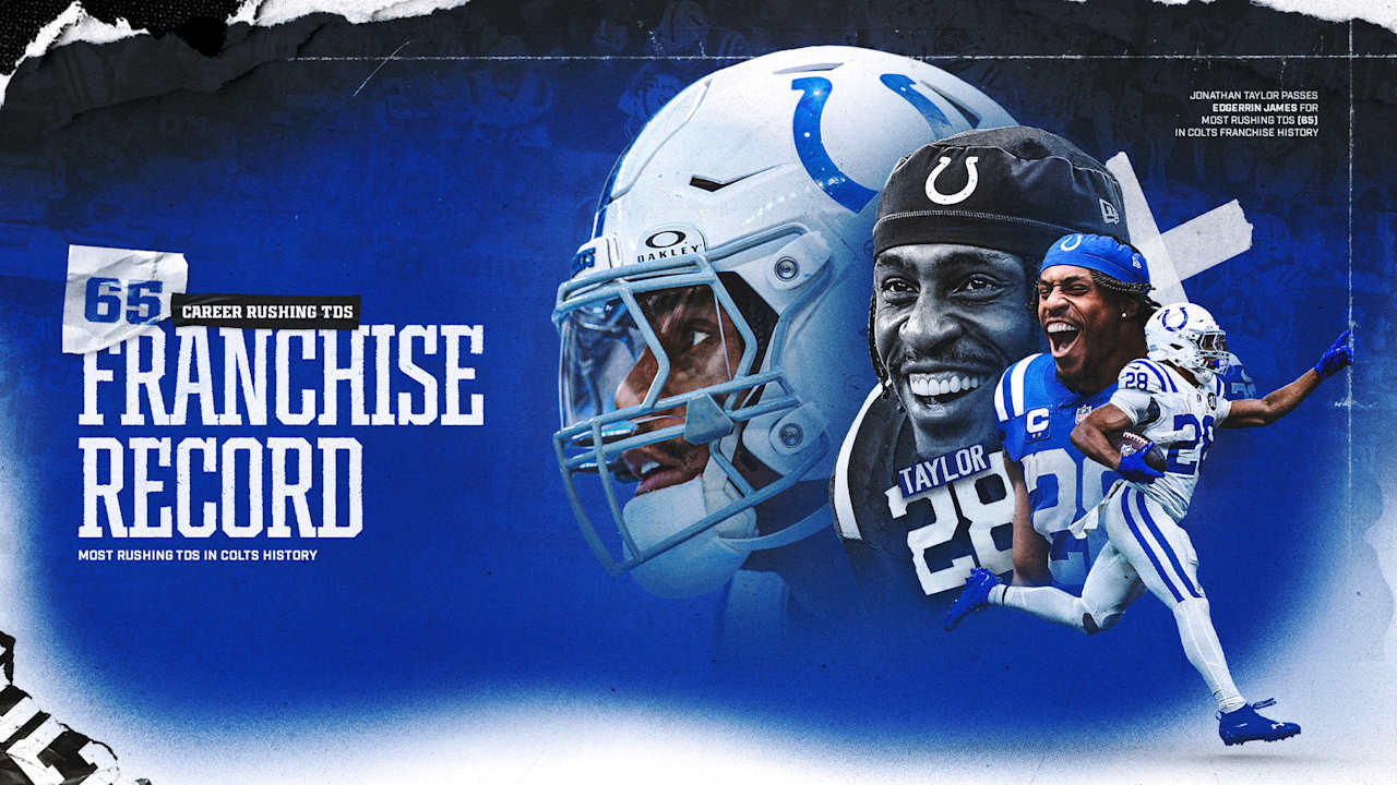 Colts RB Jonathan Taylor scores 65th career rushing touchdown to set ...