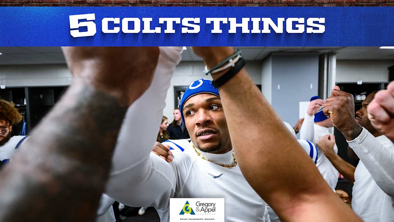 5 Colts Things: Anthony Richardson keeps avoiding sacks, playing the ...