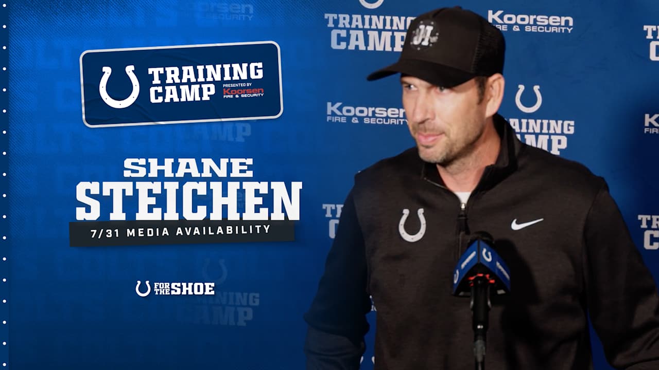 Shane Steichen: Training camp media availability, July 31