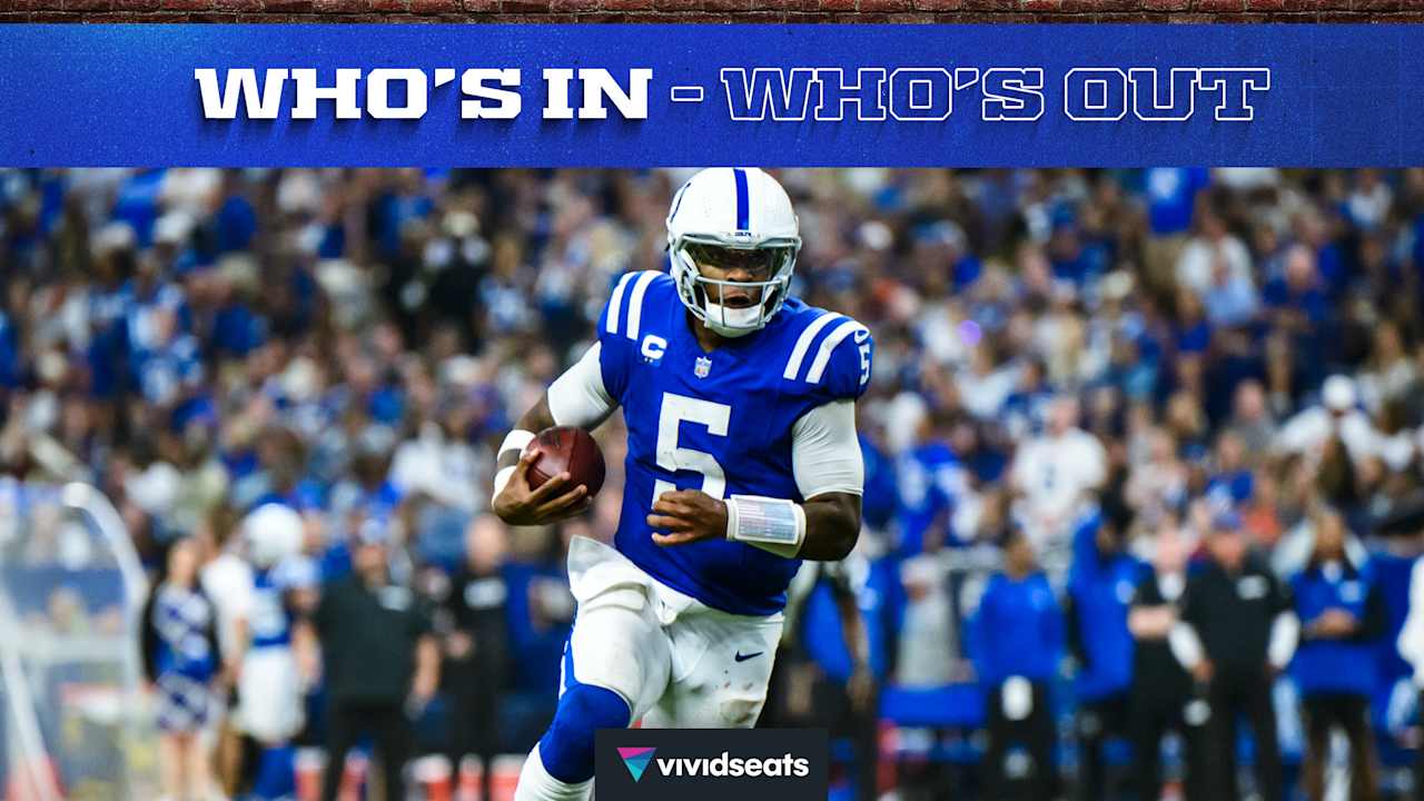 Colts rule out CB Kenny Moore II, DE Kwity Paye, RB Jonathan Taylor for Week 5 game vs ...