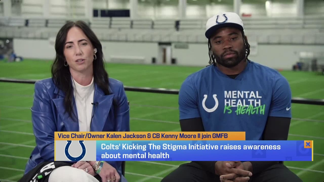 Kalen Jackson and Kenny Moore on how Colts' Kicking The Stigma ...