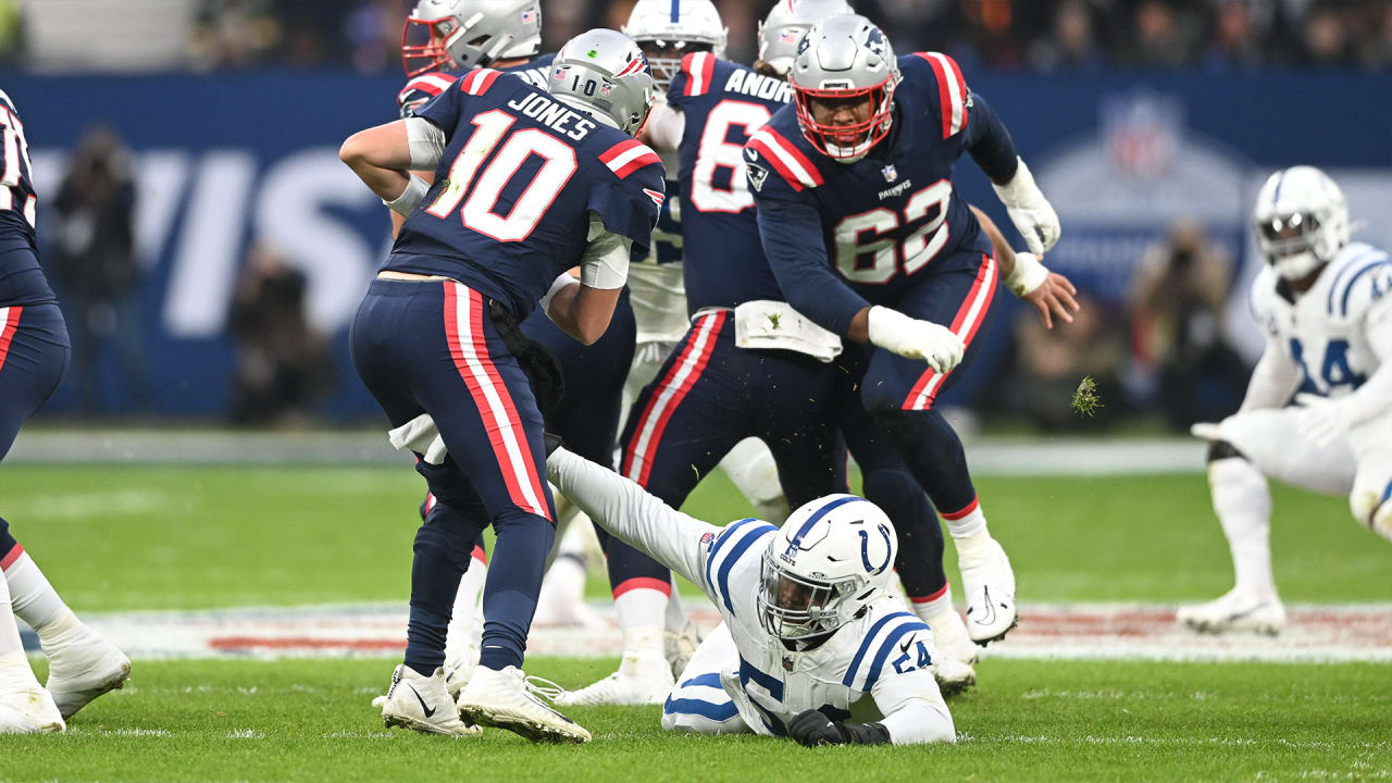 HIGHLIGHT | Dayo Odeyingbo trips up Mac Jones for Colts' second sack HIGHLIGHT | Dayo Odeyingbo trips up Mac Jones for Colts' second sack