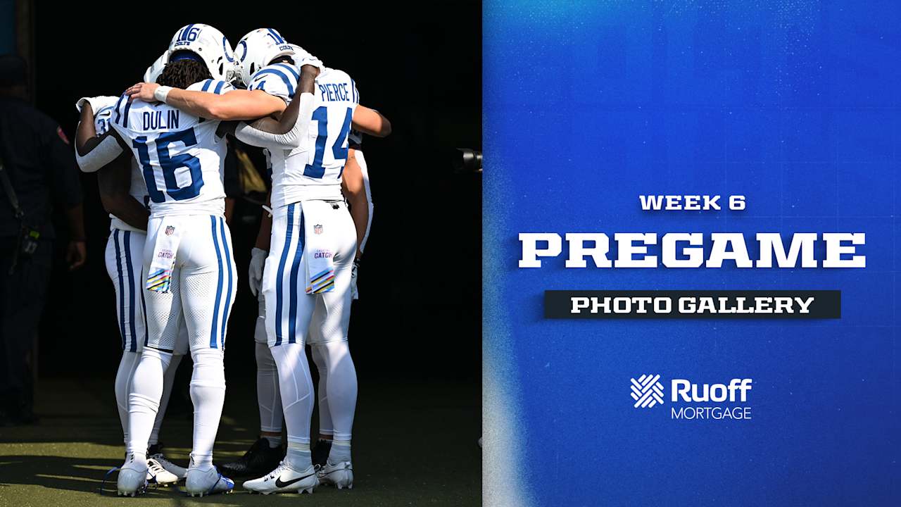 Pregame Photos: Colts at Titans, Week 6