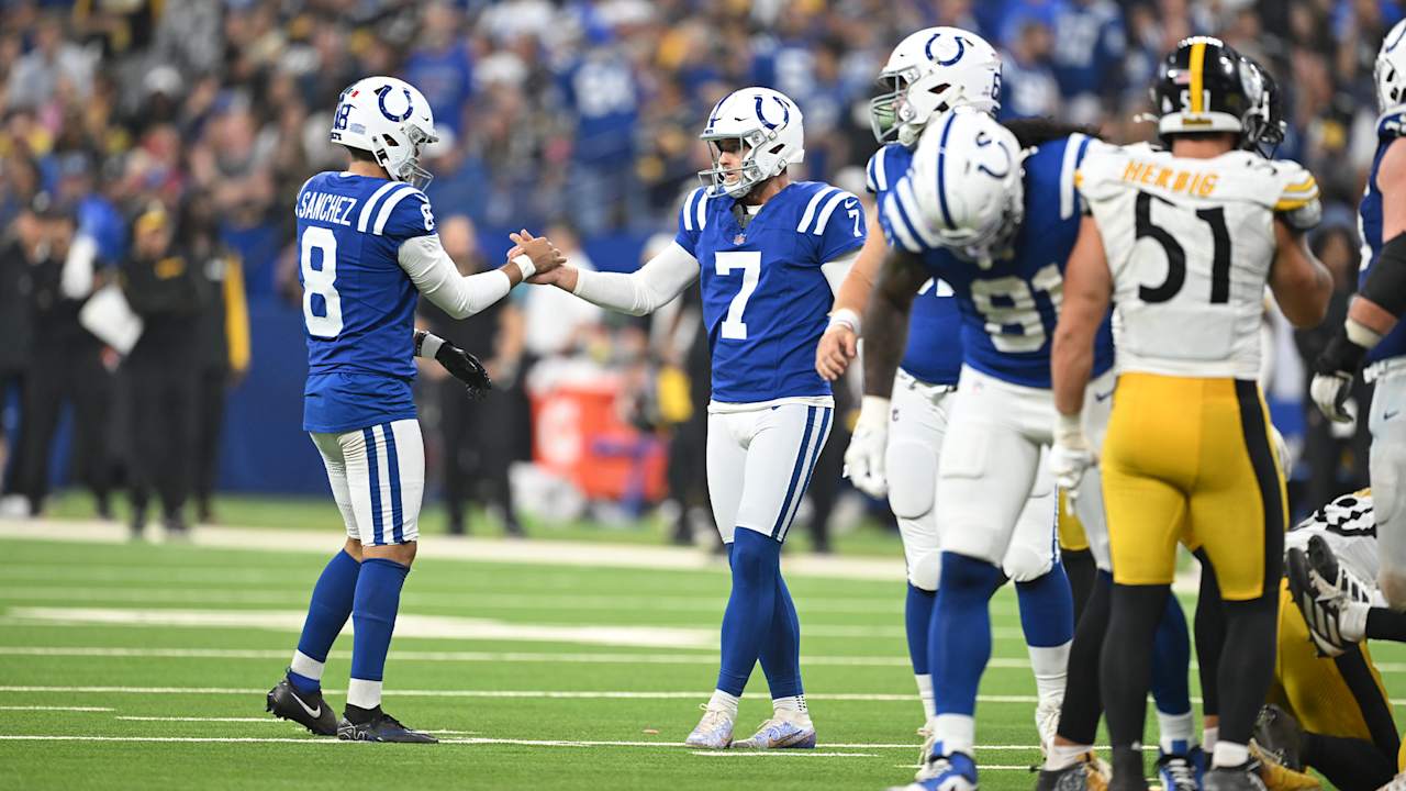 HIGHLIGHT: Matt Gay's 35-yard FG extends Colts' lead to 27-17 over Steelers
