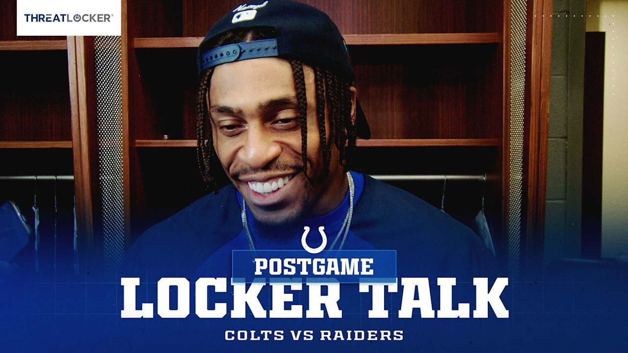 Locker Talk: Jonathan Taylor and Zaire Franklin, Colts vs. Raiders postgame