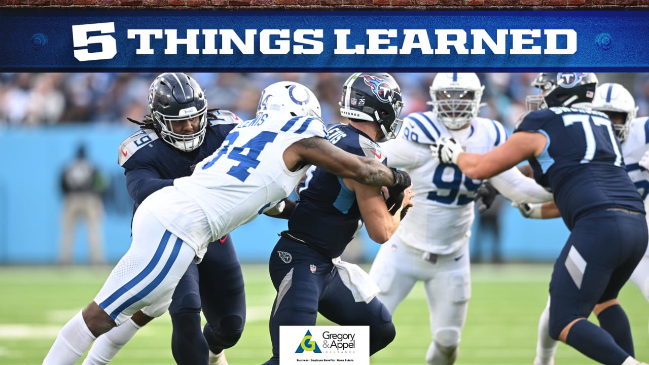 5 Colts Things Learned Week 13 D Lines Sack Spree Continues Michael