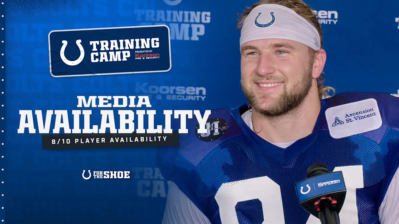 Media availability: Training Camp, August 10