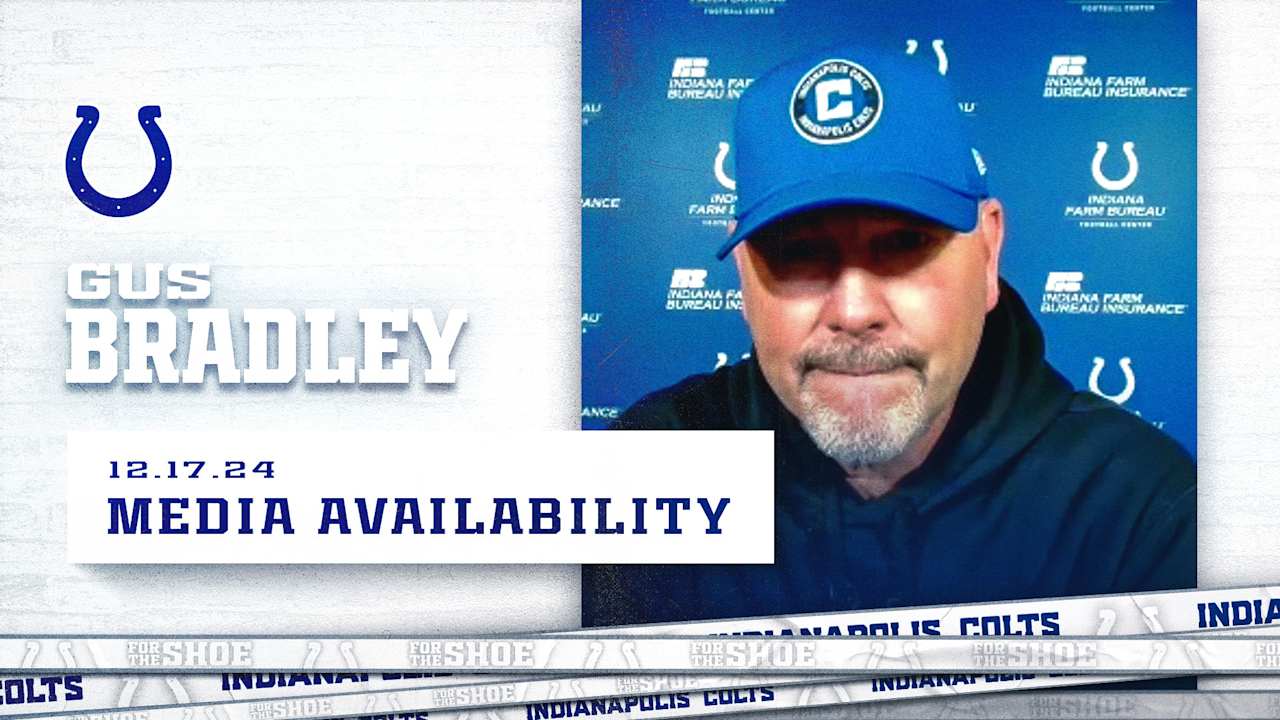 DC Gus Bradley: Colts vs. Titans, Week 16