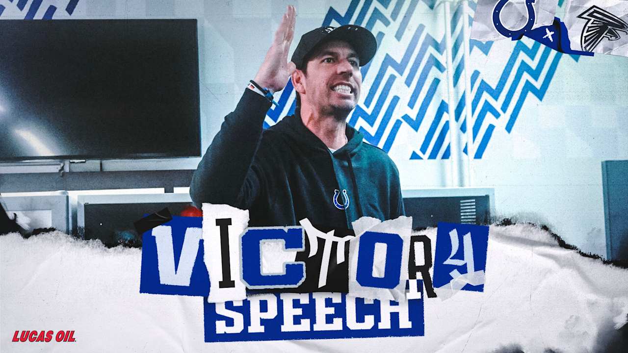 Victory Speech: Colts vs. Falcons | Week 10 in Berlin