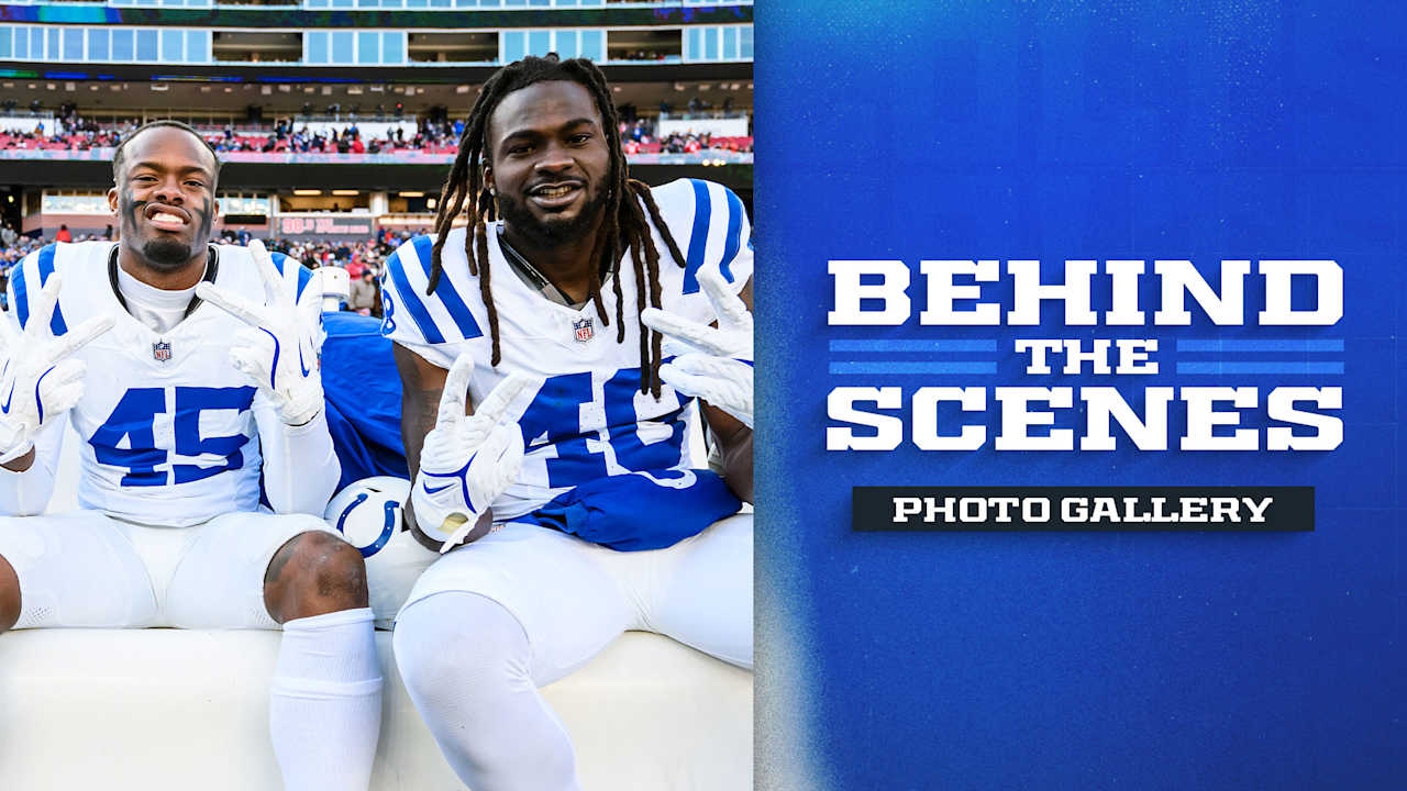 Behind the Scenes: Colts at Patriots, week 13