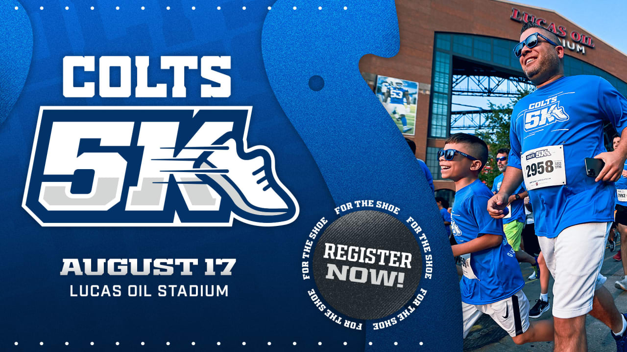 Colts to host 12th Annual 5K Run/Walk, Blue's Fun Run