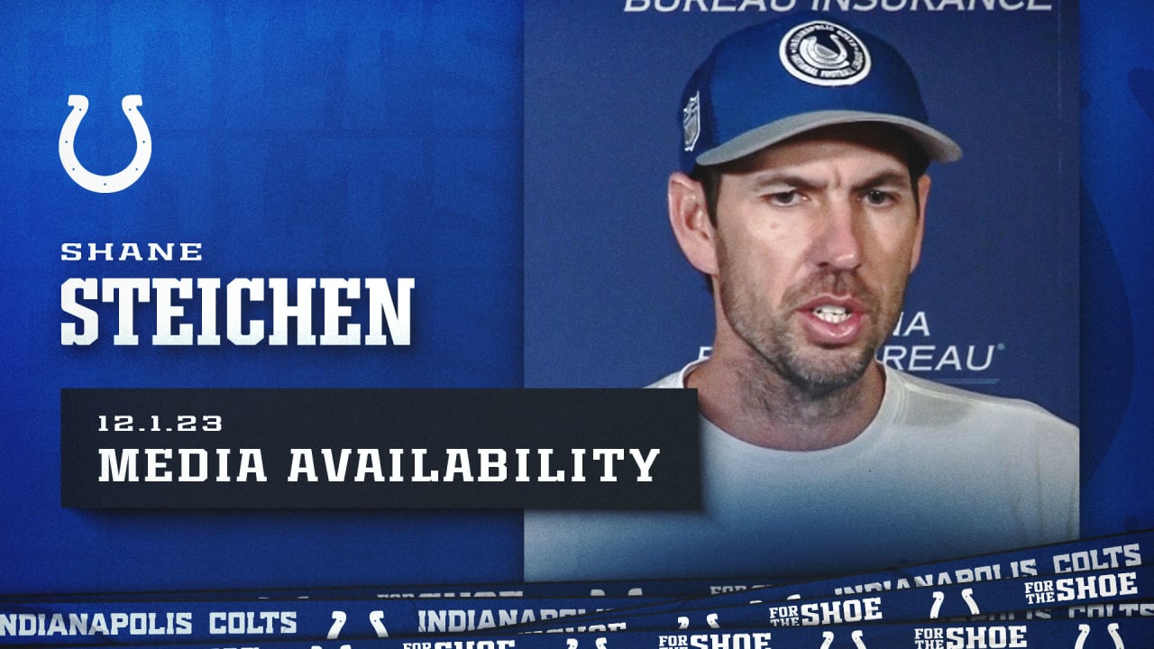 Week 13 Final Update: Shane Steichen, Colts at Titans