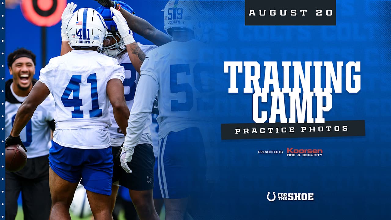 2025 Colts Training Camp practice, August 20