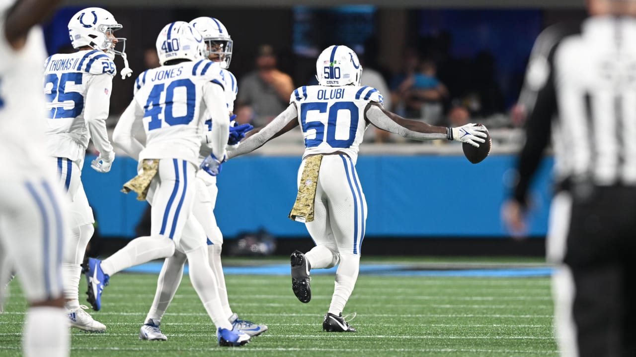 HIGHLIGHT | Segun Olubi intercepts Bryce Young's pass