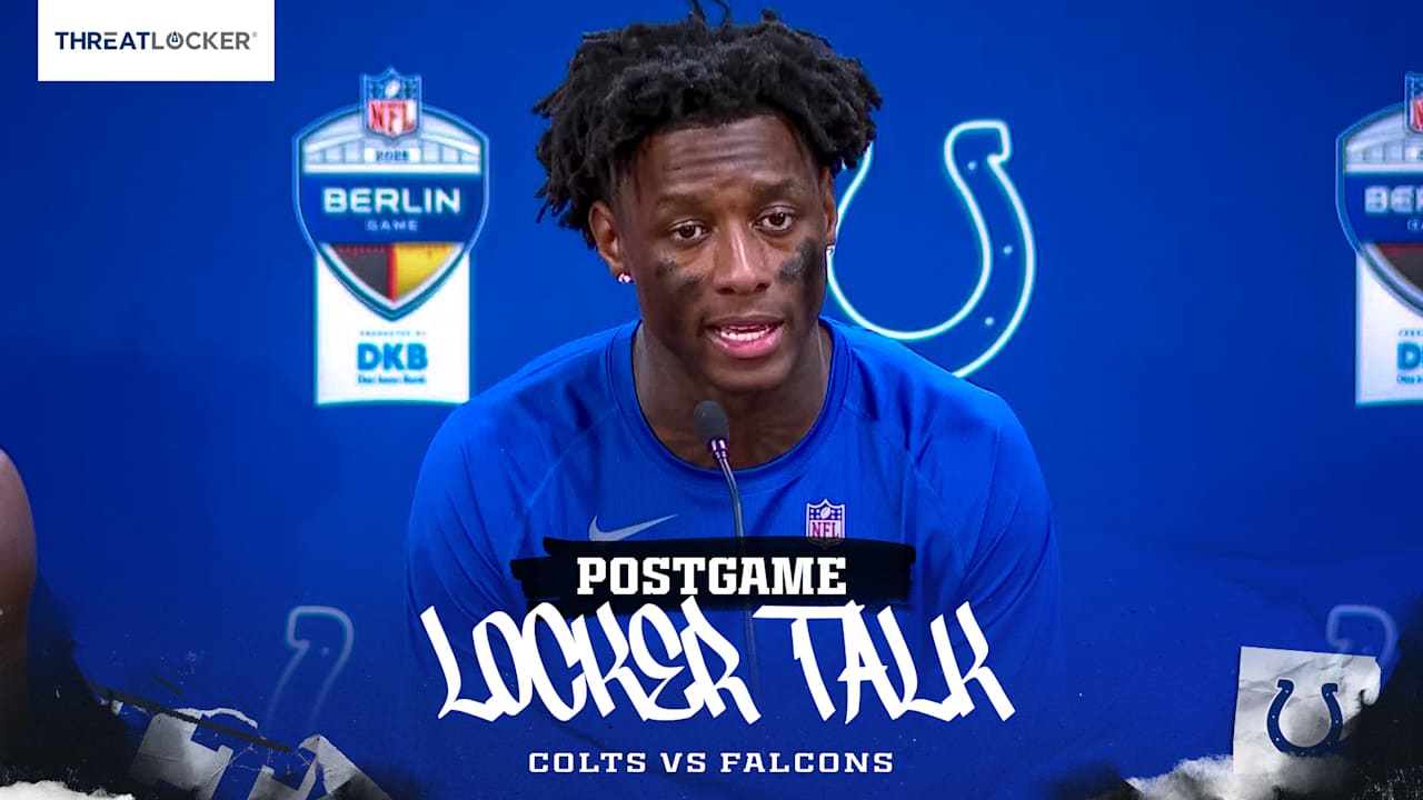 Locker Talk: Kenny Moore II and Sauce Gardner, Colts vs. Falcons postgame