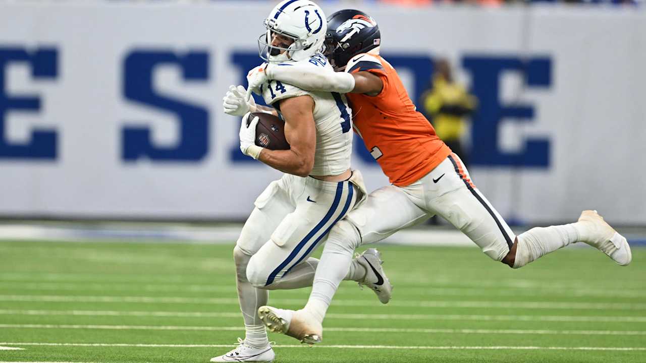 Colts' receivers don't back down against Broncos' CB Pat Surtain II, deliver key plays against ...