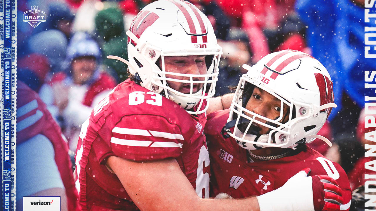 Tanor Bortolini eager learn from Colts' veteran offensive linemen
