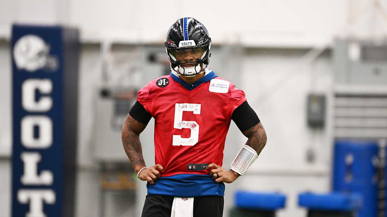 Anthony Richardson Sr. returns to practice as a limited participant