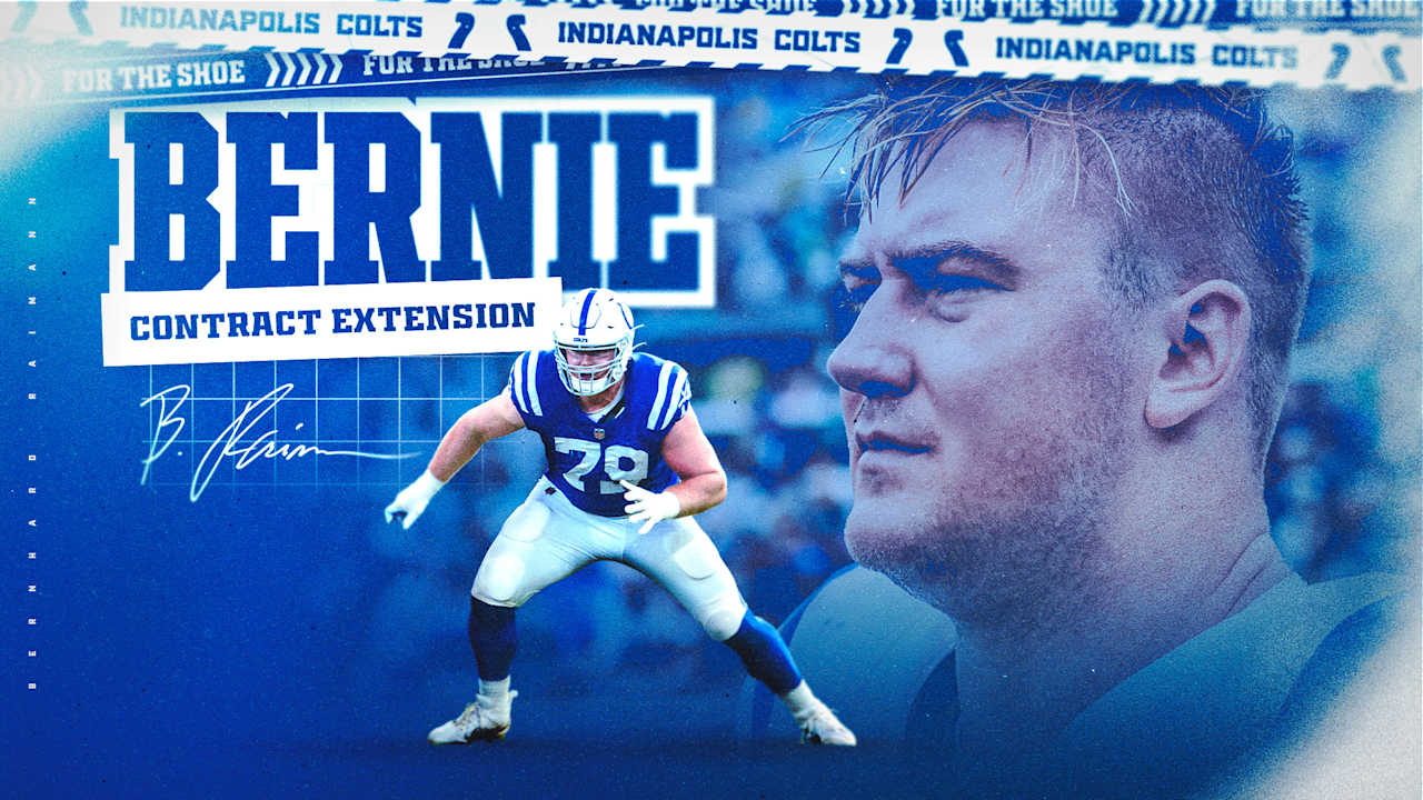 Colts sign T Bernhard Raimann to contract extension